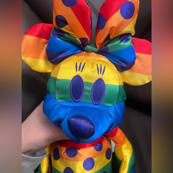 Disney | Toys | Minnie Mouse Rainbow Stuff Animal Disney Parks Rainbow ...